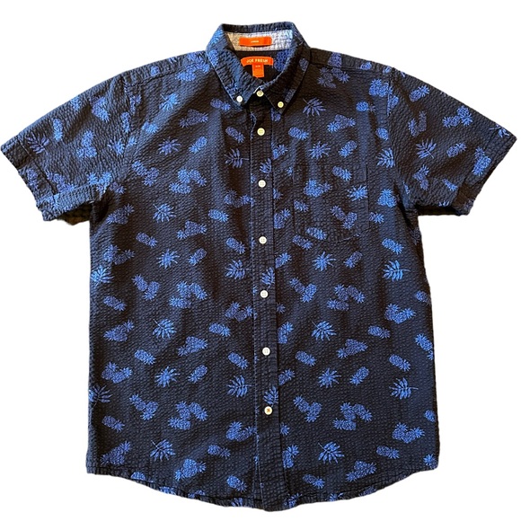 Joe Fresh | Shirts | Joe Fresh Seersucker Short Sleeve Button Down ...